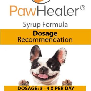 PawHealer® Hound Honey: Heart Syrup - Herbal Remedy for Dog's Cough - 5 fl oz - Suppressant - Herbal Remedy - Gagging & Wheezing Due to Heart…