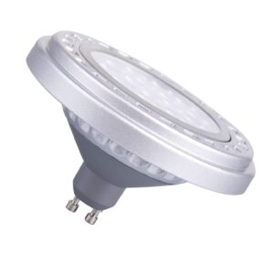 qlee dimmable gu10 base ar111 15w 30°beam angle smd led bulb 3000k warm light ac120v spotlights down track light 1500lm