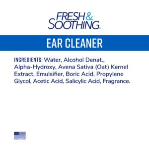 Fresh & Soothing Ear Cleaner for Pets, 4oz