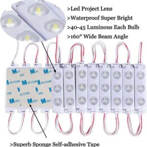 Store Showcase LED Lights 60 Leds 12V 40LM/chip Waterproof White Light with Project Lens for Store LED Project Decorative Light Fixtures