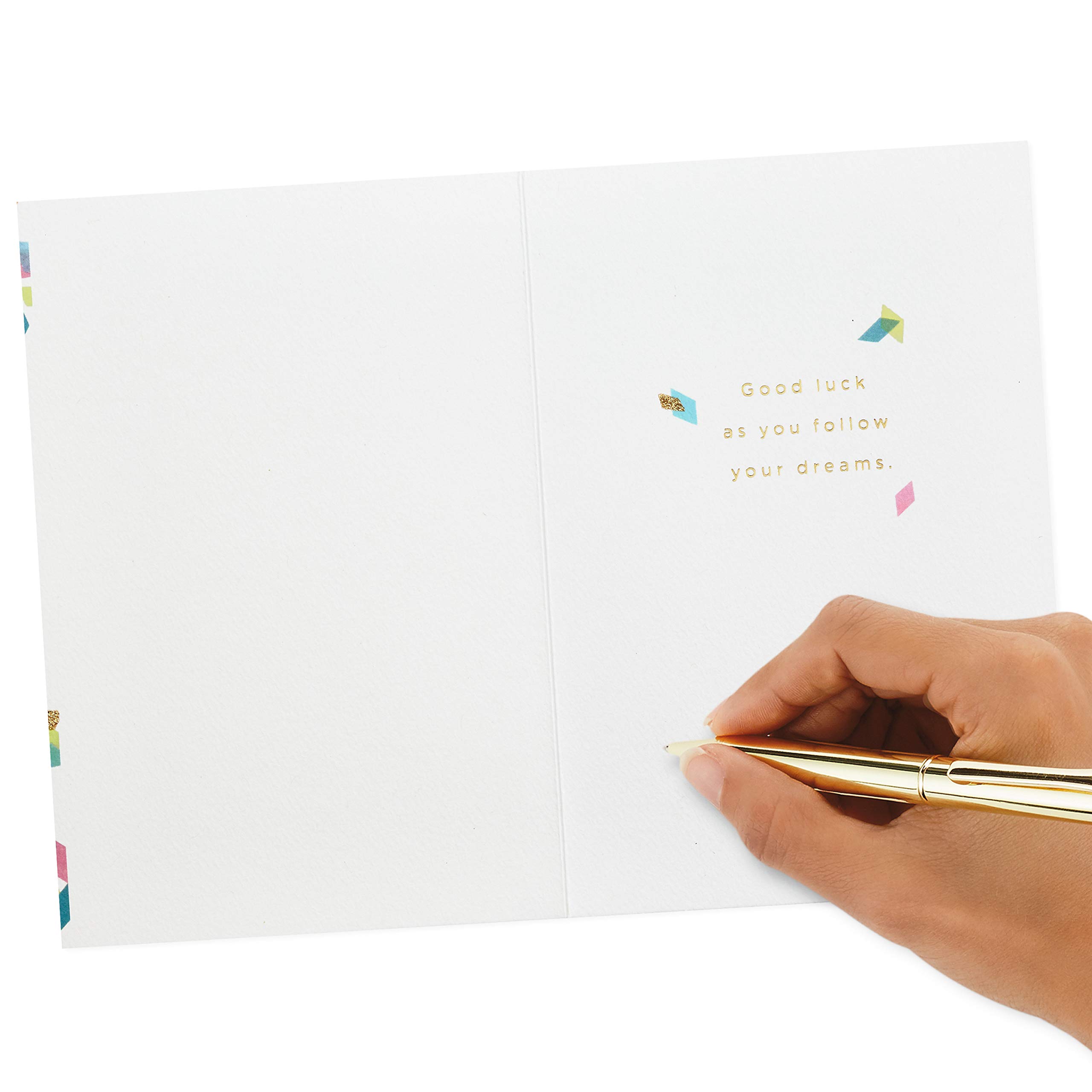 Hallmark Signature Graduation Card (Every End Is a Beginning Ralph Waldo Emerson Quote)