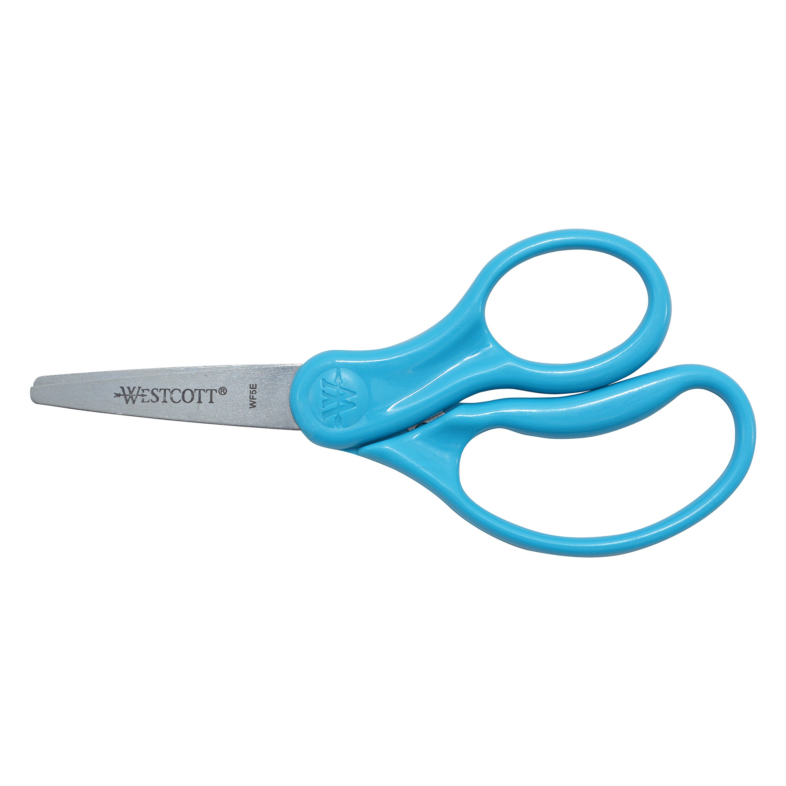 Westcott Scissors For Kids, 5’’ Pointed Safety Scissors, Assorted, 6 Pack (16455)