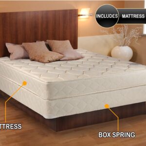 Dream Solutions USA Comfort Classic Gentle Firm (Full XL - 54"x80"x9") Mattress Only - Fully Assembled, Orthopedic, Good for Your Back, Long Lasting and 1 Sided