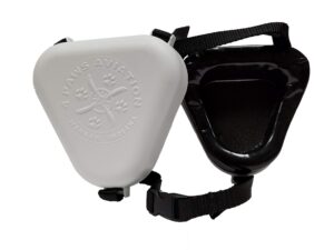 4 paws aviation k-9 ear muffs (small, white)