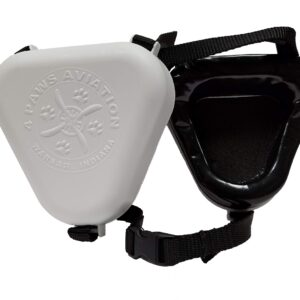 4 Paws Aviation K-9 Ear Muffs (Small, White)