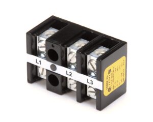 lang 2e-30500-09 trm block, 3 pole, small, 95