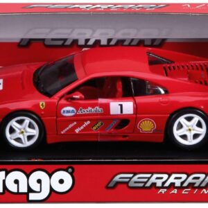 Bburago 18-26306 1/24 Scale - Ferrari F355 Challenge, Red