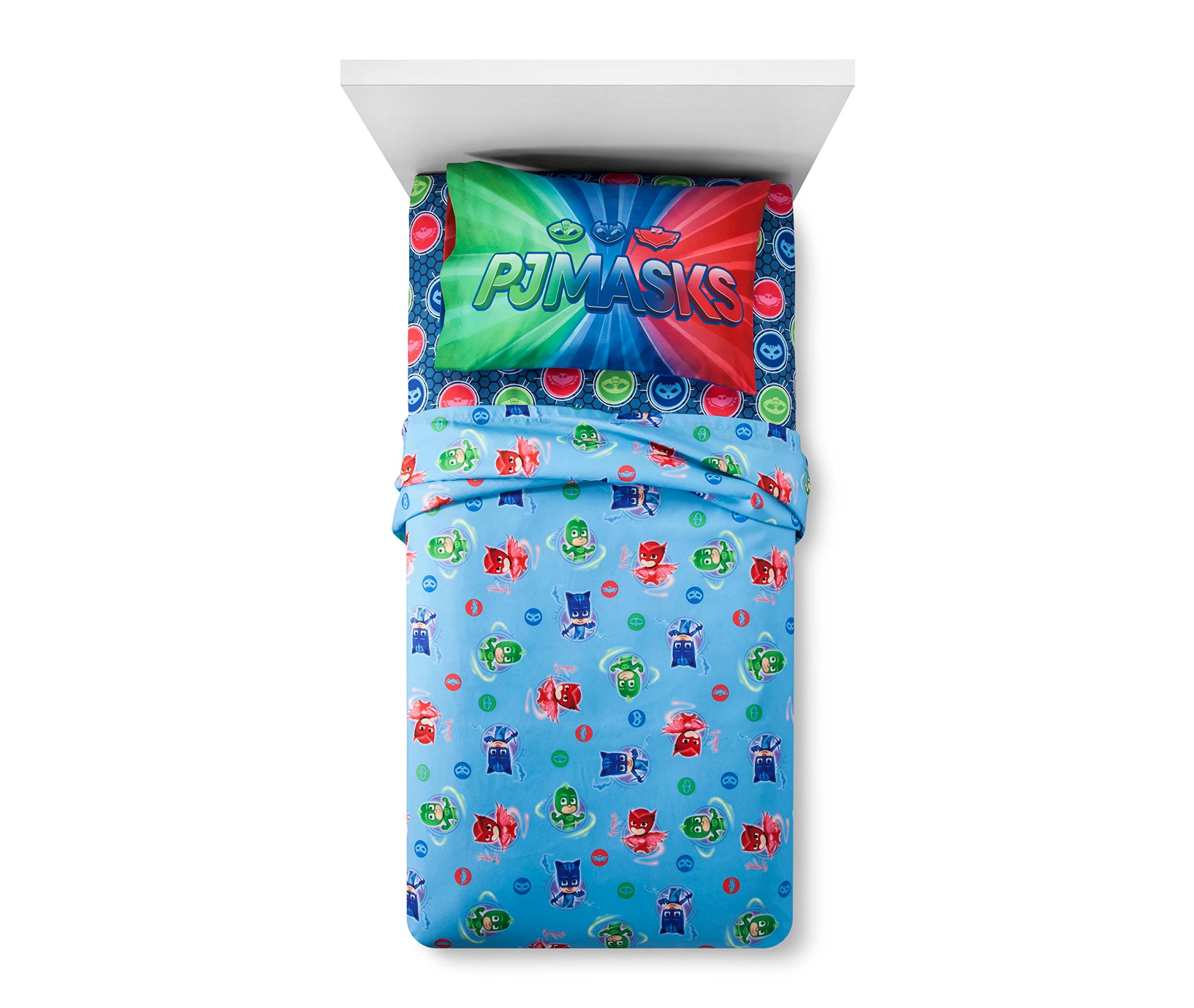 PJ Masks Twin Sheet Set Its Hero Time