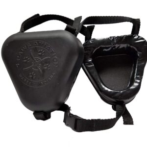 4 Paws Aviation K-9 Ear Muffs (Medium, Black)