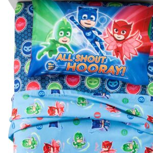 PJ Masks Twin Sheet Set Its Hero Time