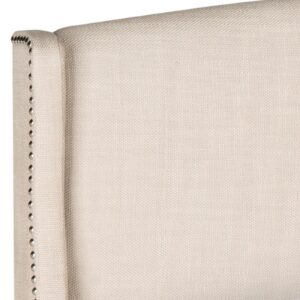 Safavieh Mercer Collection Austin Buckwheat Yellow Winged Linen Headboard (Twin)