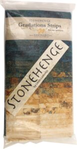 stonehenge gradations oxidized copper stone strips 40 2.5-inch strips jelly roll northcott