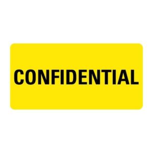 labelvalue confidential medical records labels lv-mrl4