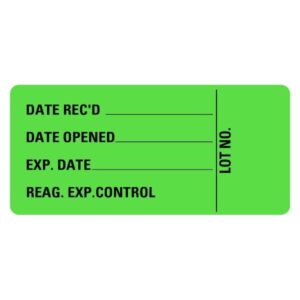 labelvalue date rec'd date opening exp date medical labels lv-mqc4