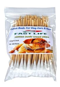 fast life cotton buds for dogs