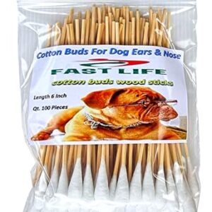 FAST LIFE Cotton Buds for Dogs