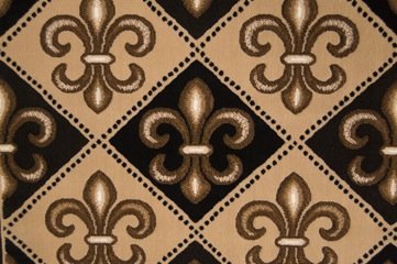 PRO RUGS Fleur DE LIS New Orleans Design Modern Area Rug (5 FEET X 7 FEET)