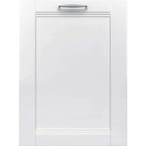 shvm63w53n 24 300 series scoop handle dishwasher with 16 place settings 5 wash cycles 3rd rack 44 dba noise level and extra dry option in panel ready