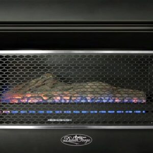 Duluth Forge Ventless Linear Wall Gas Fireplace - 26,000 BTU, T-STAT, Model DF300L