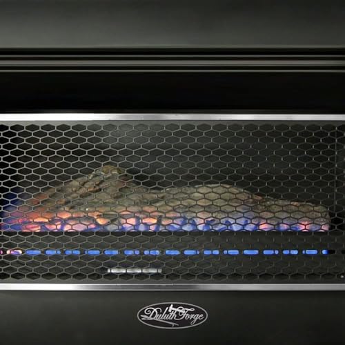 Duluth Forge Ventless Linear Wall Gas Fireplace - 26,000 BTU, T-STAT, Model DF300L