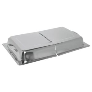 hubert steam table pan hotel pan cover full size stainless steel hinged