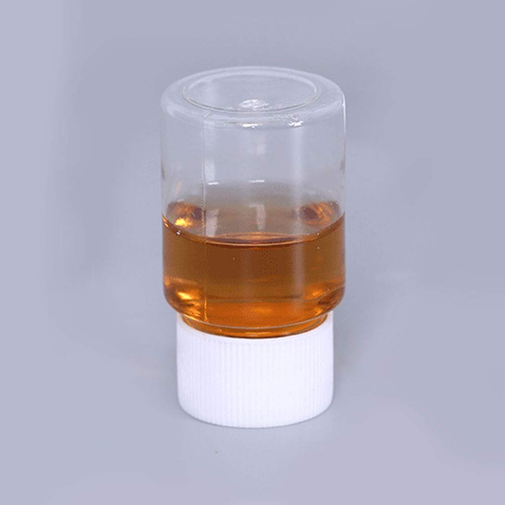 Bluecell 10 pcs Plastic Clear Empty Plastic Solid Powder Medicine Pill Cylindrical Chemical Container Reagent Bottle 80ml Product Name