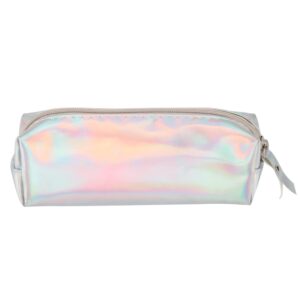 aisa pencil case holographic zipper pen bags cosmetics bags