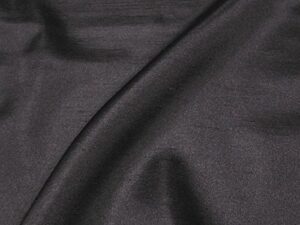 shantung satin faux silk dupioni 60' wide fabric (black sts-5)