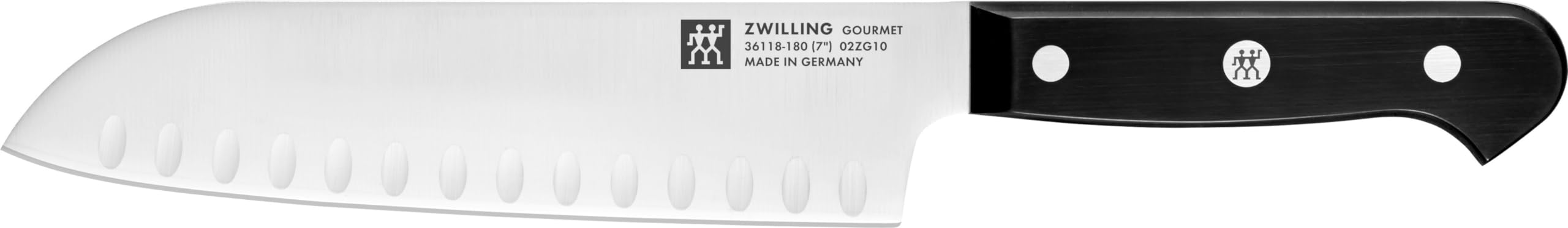 ZWILLING - Santoku Knife with Hollow Edge Gourmet