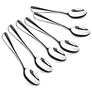 yasheng mini 18/10 stainless steel bistro spoon 12.5 cm (4.9 inch), set of 6