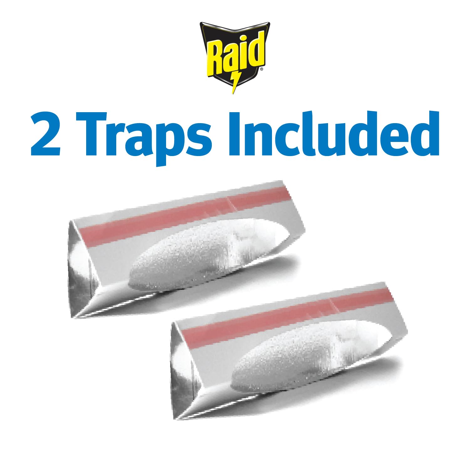 Raid Fly Traps, 2 Count (Pack of 12)