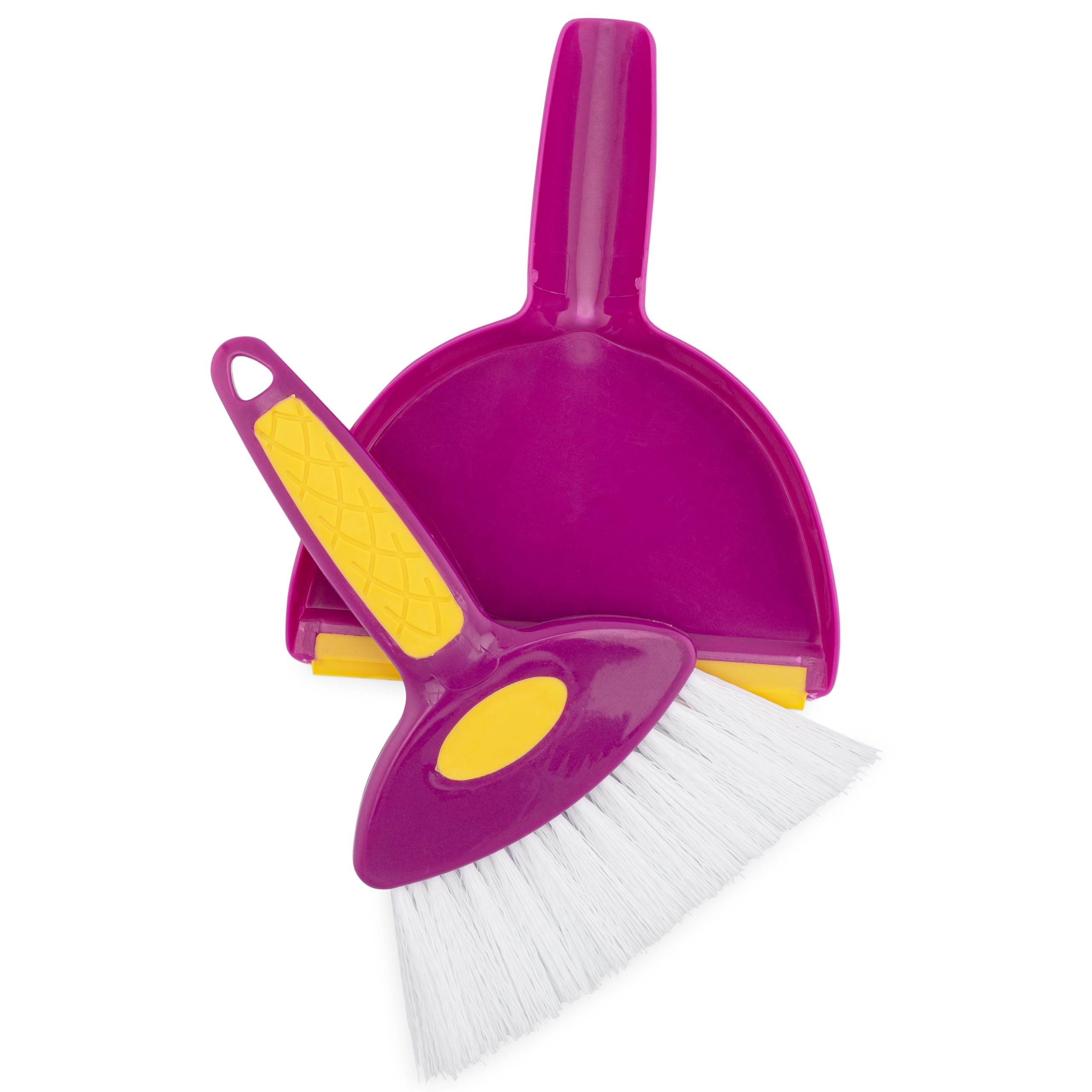 Cadet Home Solutions Broom Mini Hand Whisk and Snap-on Dustpan Set (1, Small)