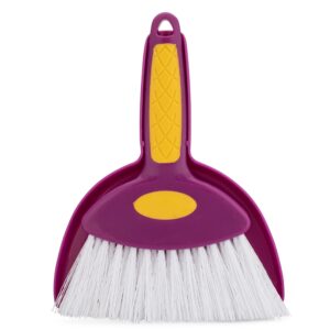 cadet home solutions broom mini hand whisk and snap-on dustpan set (1, small)