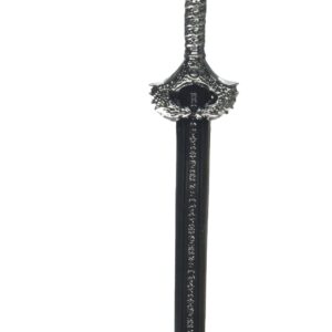 DC Girls Wonder Woman Sword Pewter Key Ring Multi-colored, 3"