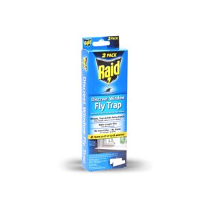 raid fly traps, 2 count (pack of 12)