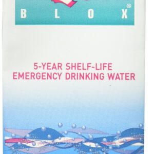 Aqua Blox 200ml Water Supply (32 Pack), Purified Emergency Drinking Water, 5-Year Shelf LIfe, Emergency Preparedness Supplies for Disasters, Camping, Earthquake, Flood, No Additives or Preservatives