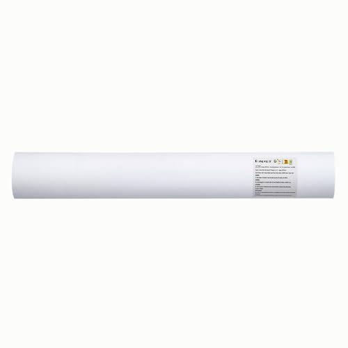 RUSPEPA White Kraft Paper Roll - 48 inches x 100 feet - Recyclable Paper Perfect for Wrapping, Craft, Packing, Floor Covering, Dunnage, Parcel, Table Runner