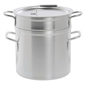 vollrath 67711 double boiler - 11 qt. top, 12 qt. bottom capacity