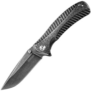 kershaw 1301bw blackwash starter knife