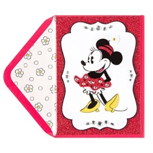 birthday card (minnie mouse)