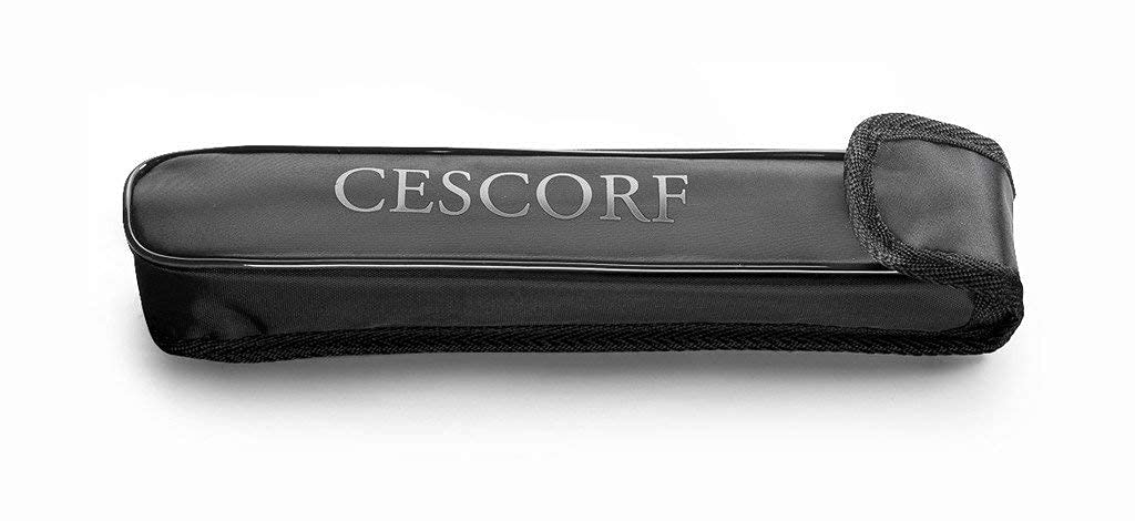 Cescorf Small Bone Anthropometer with Case, Aluminum Sliding Caliper, 180mm - Measure Diameter Width of Elbow, Knee, Foot, Wrist, Biestiolide, Bimaleolar, Forearm, Thighbone, Humerus, Femur