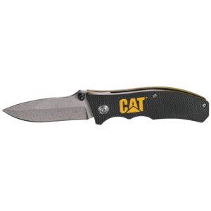 caterpillar cat980003 caterpillar linerlock, 2-3/8", black g10 handle