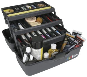 artbin essentials 3-tray box black