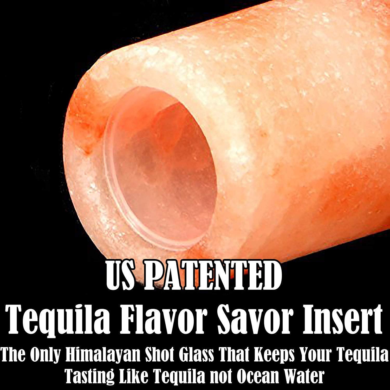 The Spice Lab Tequila Shot Glasses - Pink Himalayan Salt Tequila Shot Glasses - 2 Pack - Just Pour, Shoot and Bite a Lime - Natural Shot Glasses – Perfect for your Bar