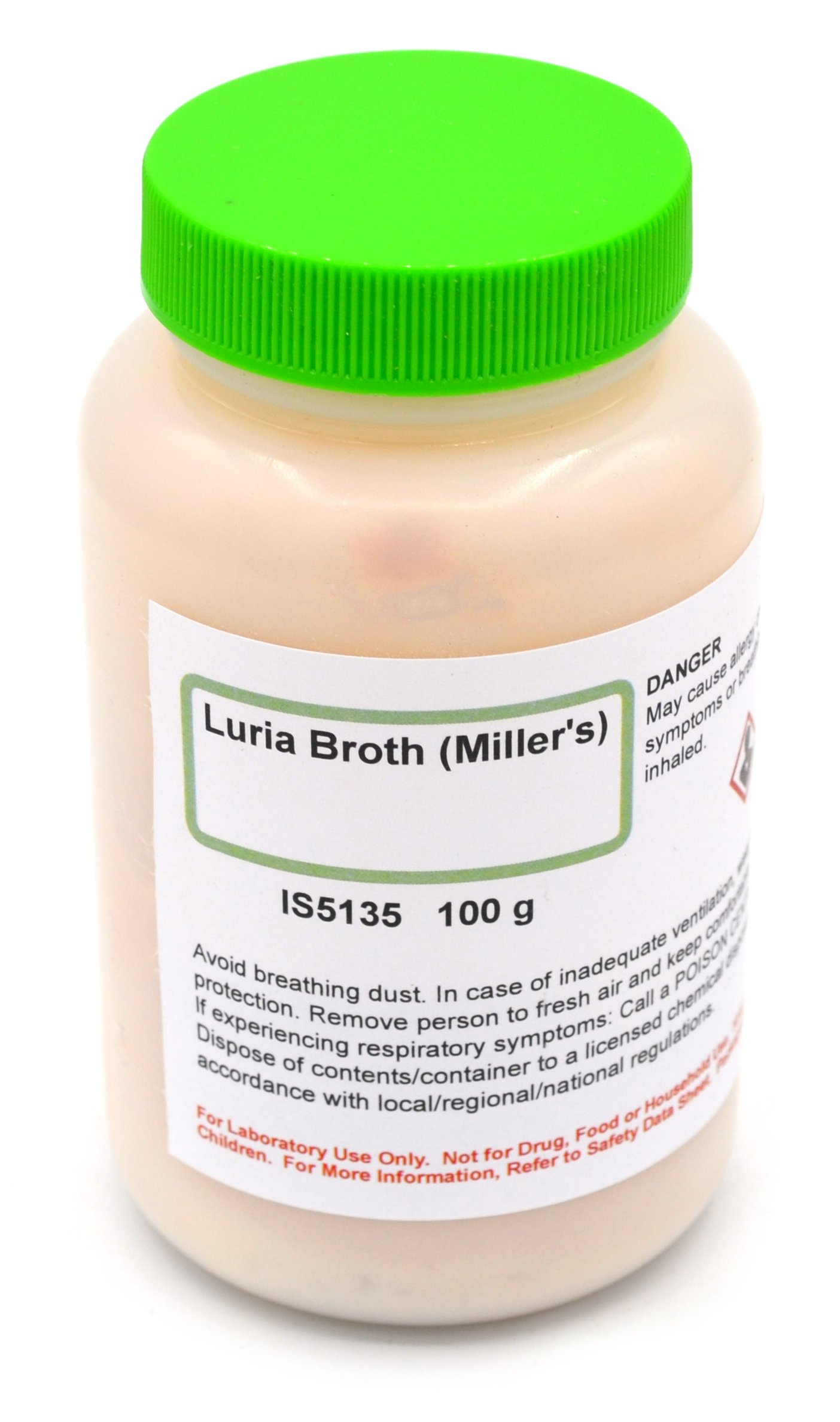 ALDON Innovating Science Luria Broth (Miller's) 100g, Makes 4 Liters of Medium