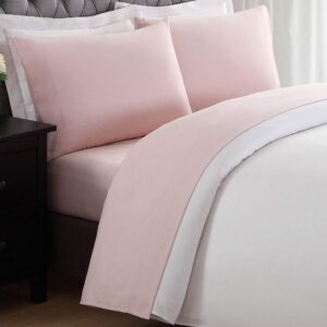 My World Kids Solid Blush Twin Sheet Set