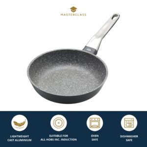 MasterClass Master Class Cast Aluminium Induction-Safe Non-Stick Frying Pan, 20 cm (8"), Grey