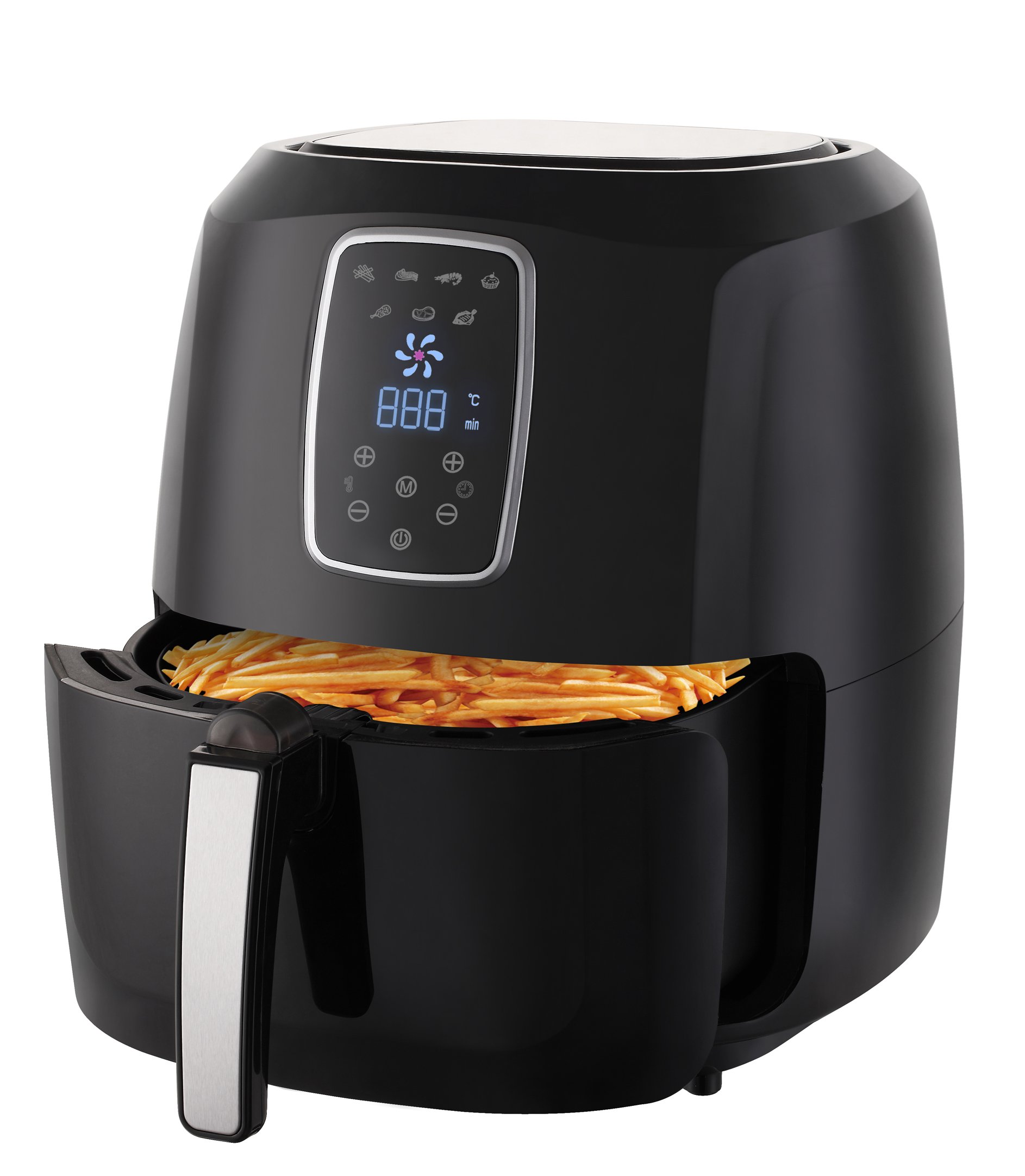 Emerald Electric Air Fryer with LED Touch Display- 5.2L Capacity (1804)