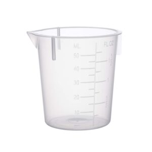 consolidated plastics 45374 disposable beaker, polypropylene, 50 ml, 100 piece