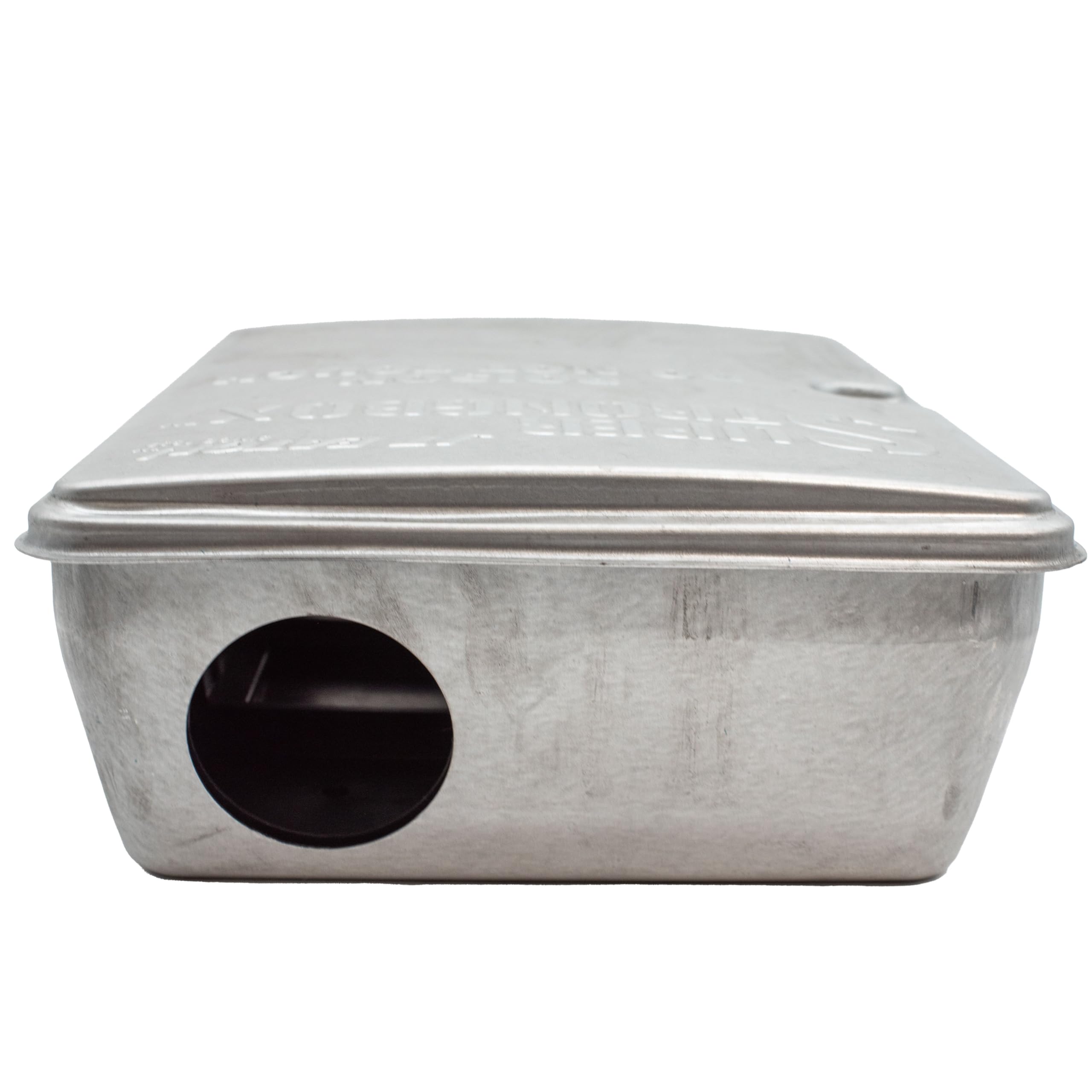 JT Eaton 912 Super Strongbox Galvanized Steel Tamper-Resistant Bait Station - Durable, Secure, and Versatile